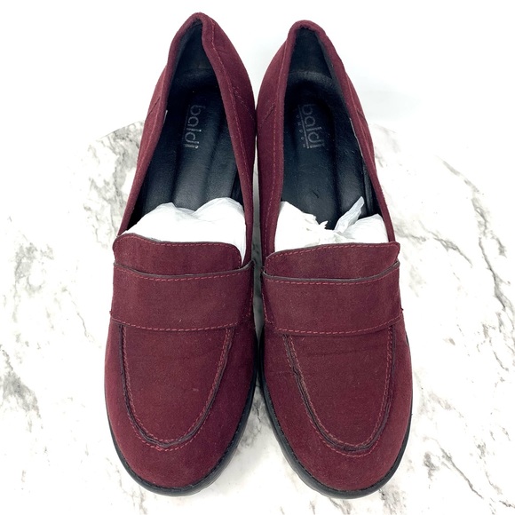 Baldi London | Shoes | Baldi London Erita Burgundy Platform Chucky Lug ...